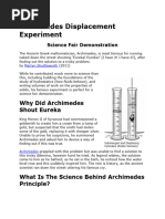Water Displacement Method Guide | PDF | Home & Garden