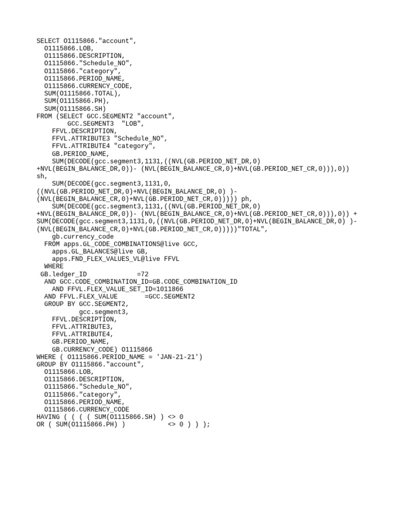 Financial Data Aggregation Report | PDF