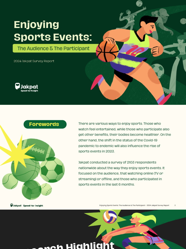 PDF Report Enjoying Sports Events - The Audience & The Participant ...