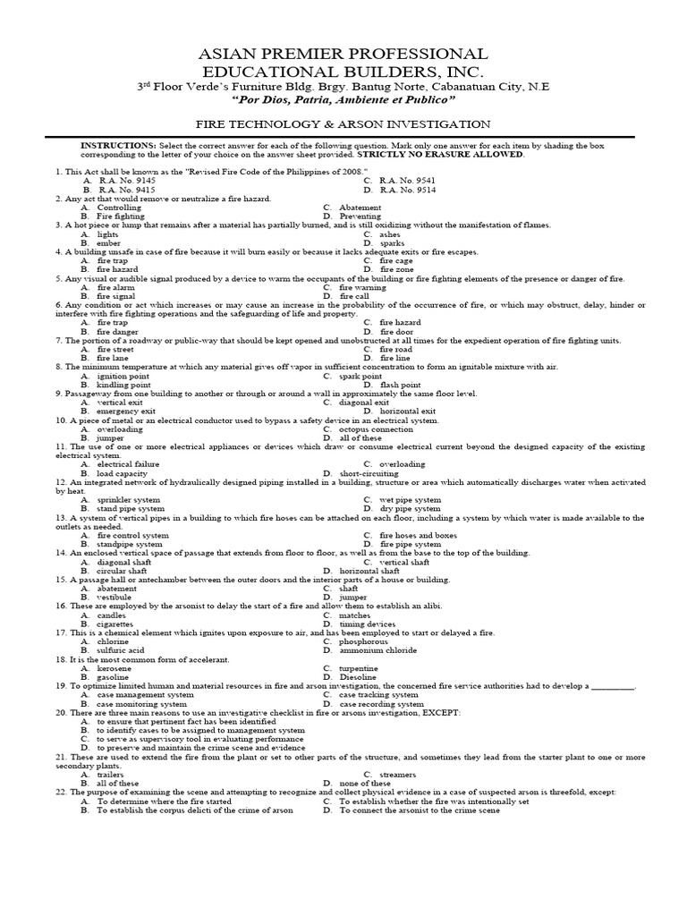 Fire Technology & Arson Investigation | Download Free PDF | Combustion | Fires