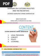 Overview of Malaysian Customs Forms | PDF