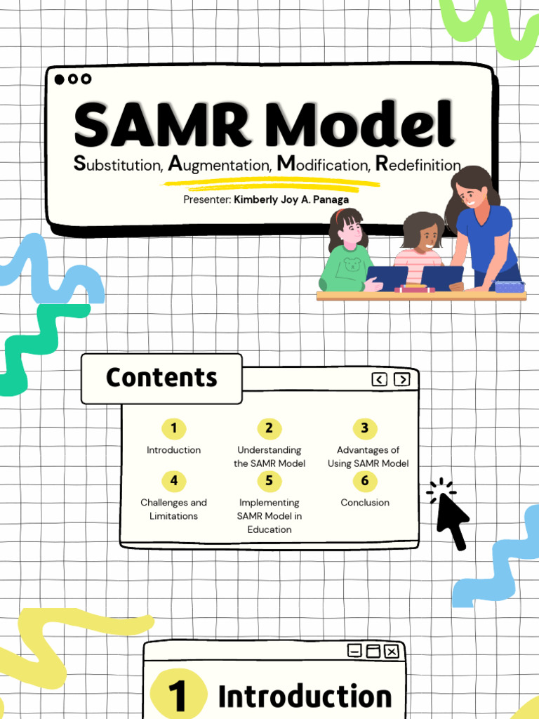 SAMR Model | PDF | Teachers | Learning