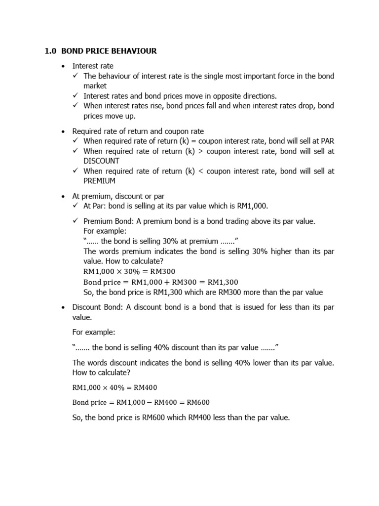 Fin358 - Bond | PDF | Bonds (Finance) | Interest Rates