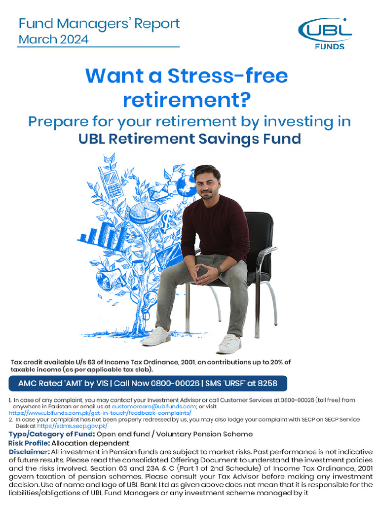 UBL Funds Manager Report (FMR) March 2024 | PDF | Investment Fund ...