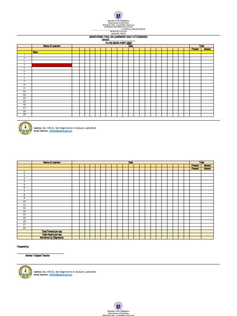 Attendance-Monitoring-Of-Students Oriole May | PDF | Learning
