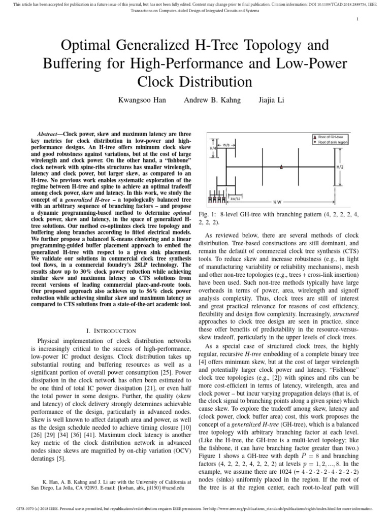 Generalised H-Tree | PDF | Mathematical Optimization | Cluster Analysis