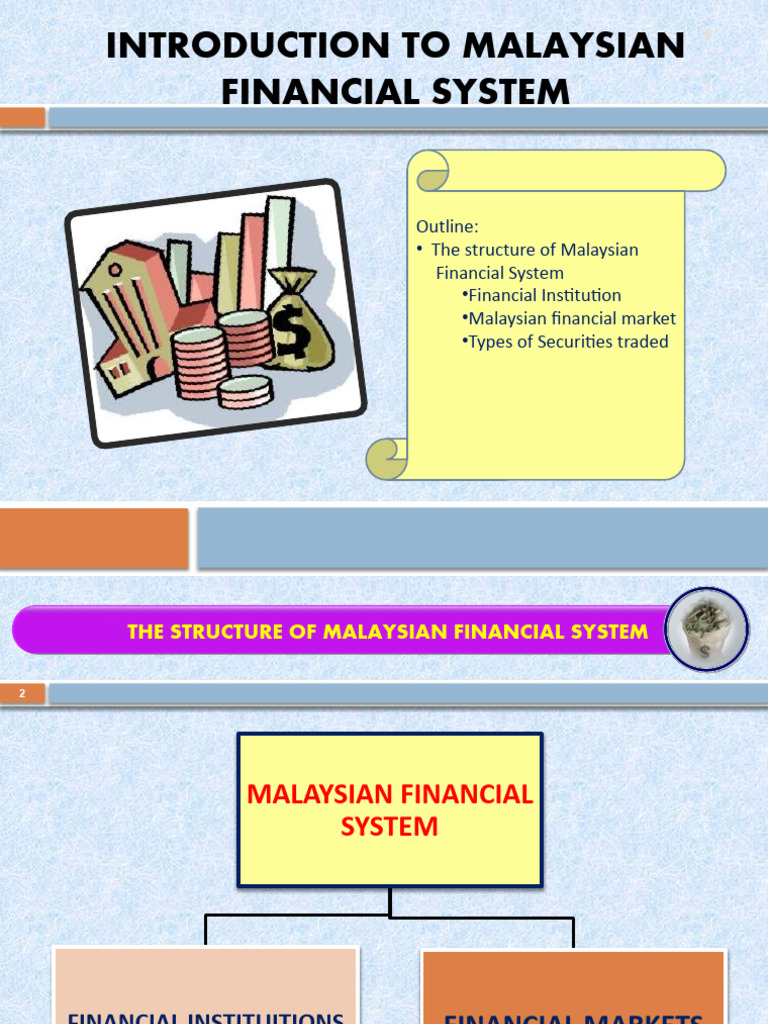 Topic 1. Financial System in Malaysia - ST | PDF | Banks | Securities ...