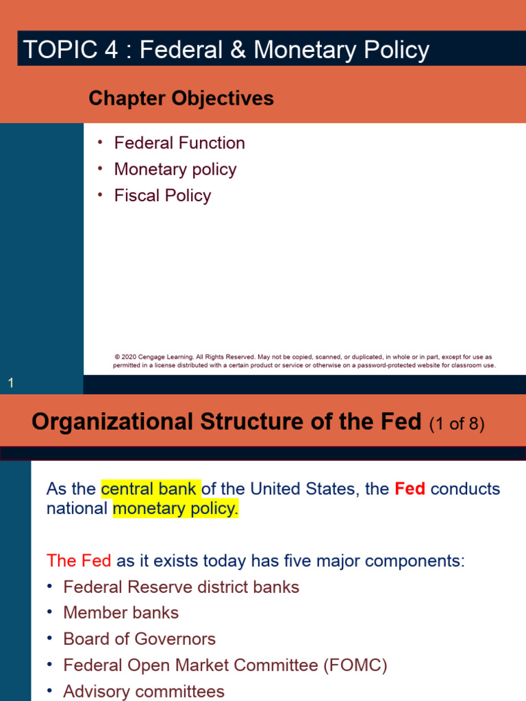 Understanding Federal Monetary Policy | PDF | Federal Reserve ...