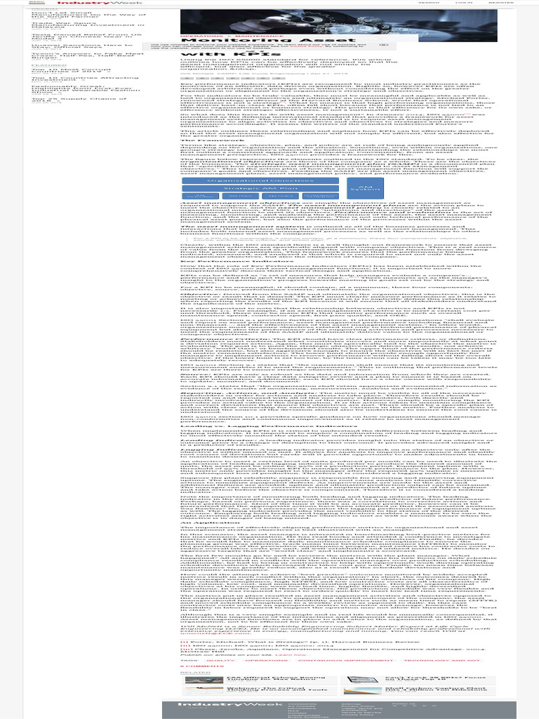 Monitoring Asset Management Strategy Execution with KPIs _ ISO 55000 ...