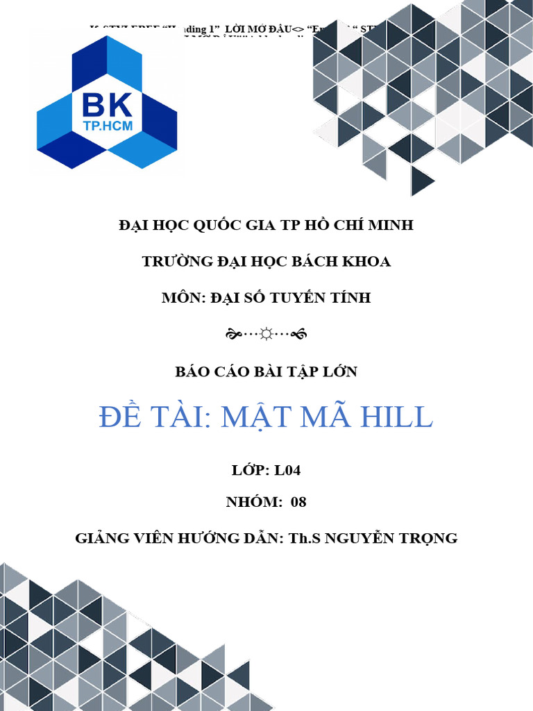 Bản Sao Của BTL-L04-08 | PDF