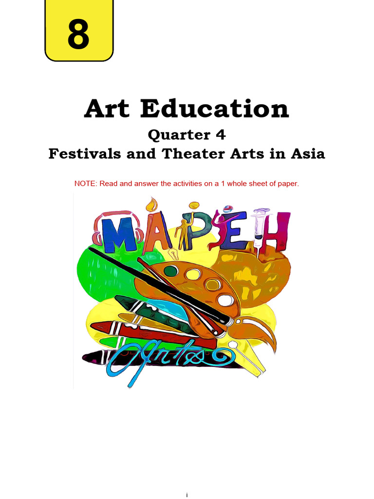 ARTS 8-4th quarter module | PDF | Performing Arts