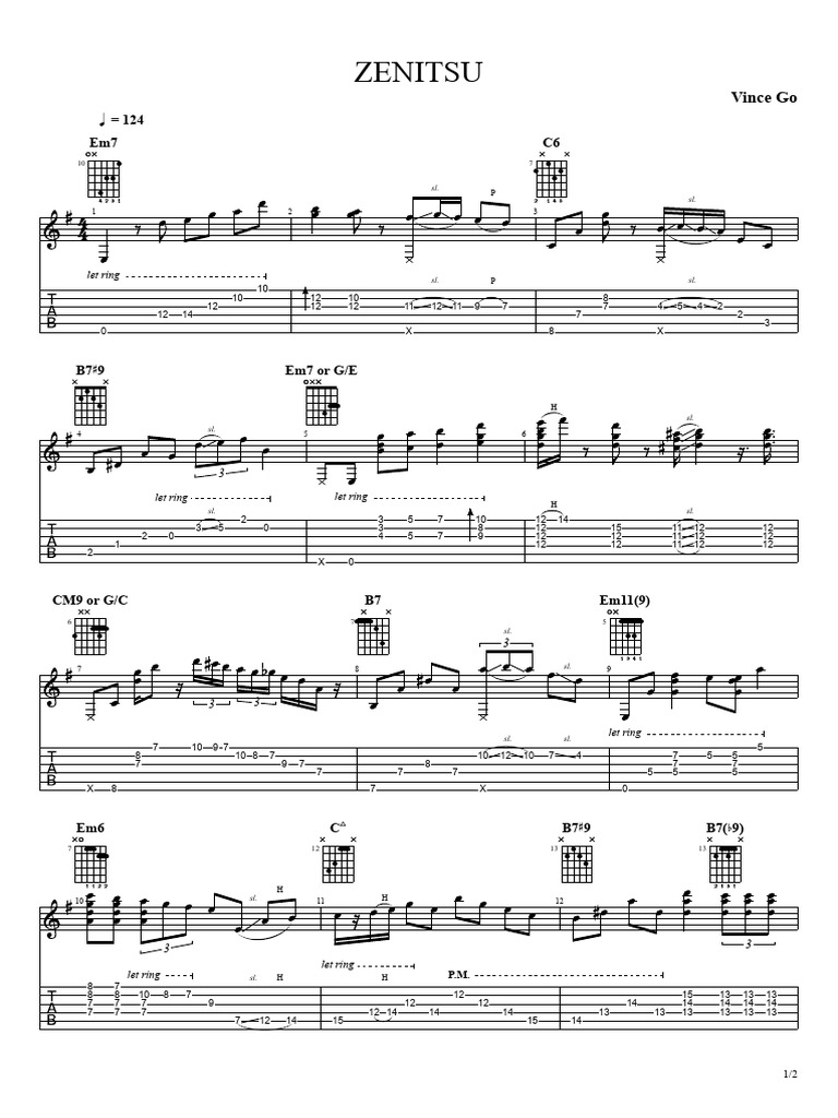 Zenitsu Vince Go | PDF