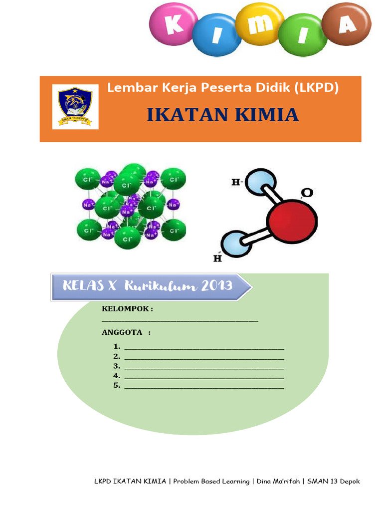 LKPD Ikatan Kimia 1 | PDF