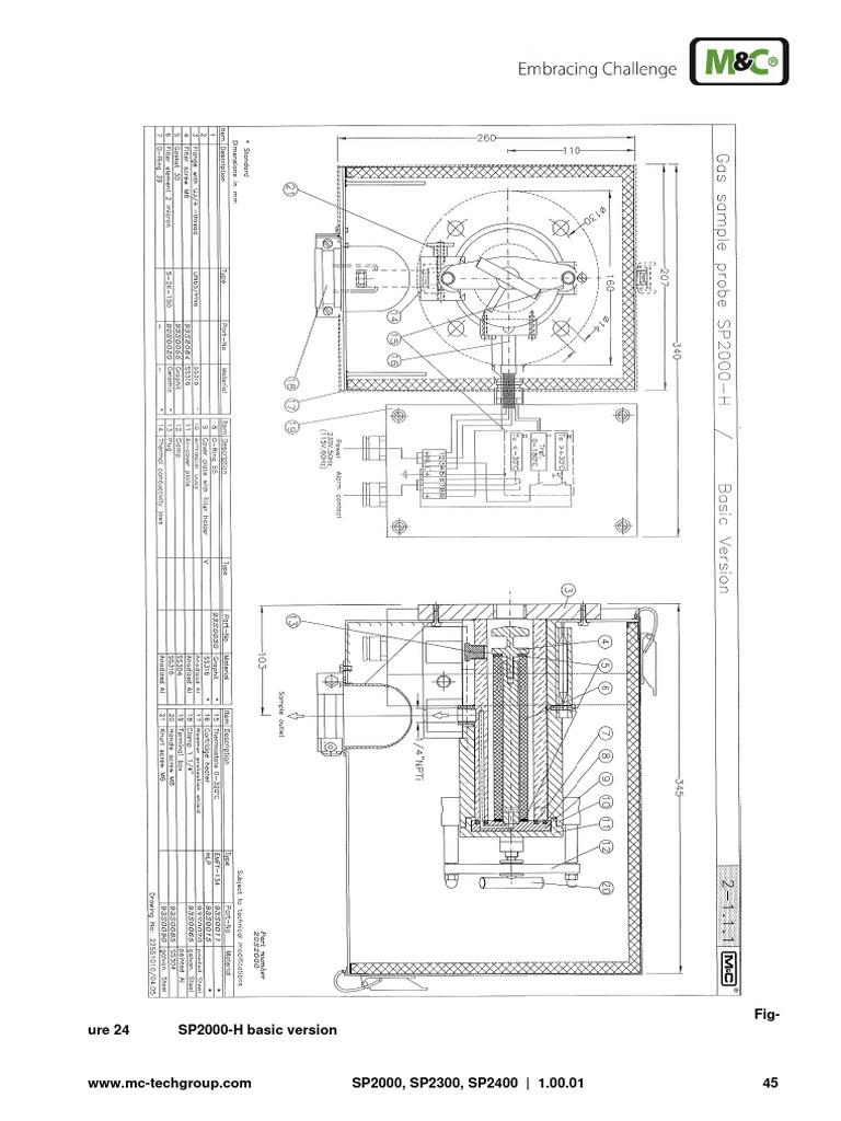 SP2000-H Basic & High Temp Tube Info | PDF