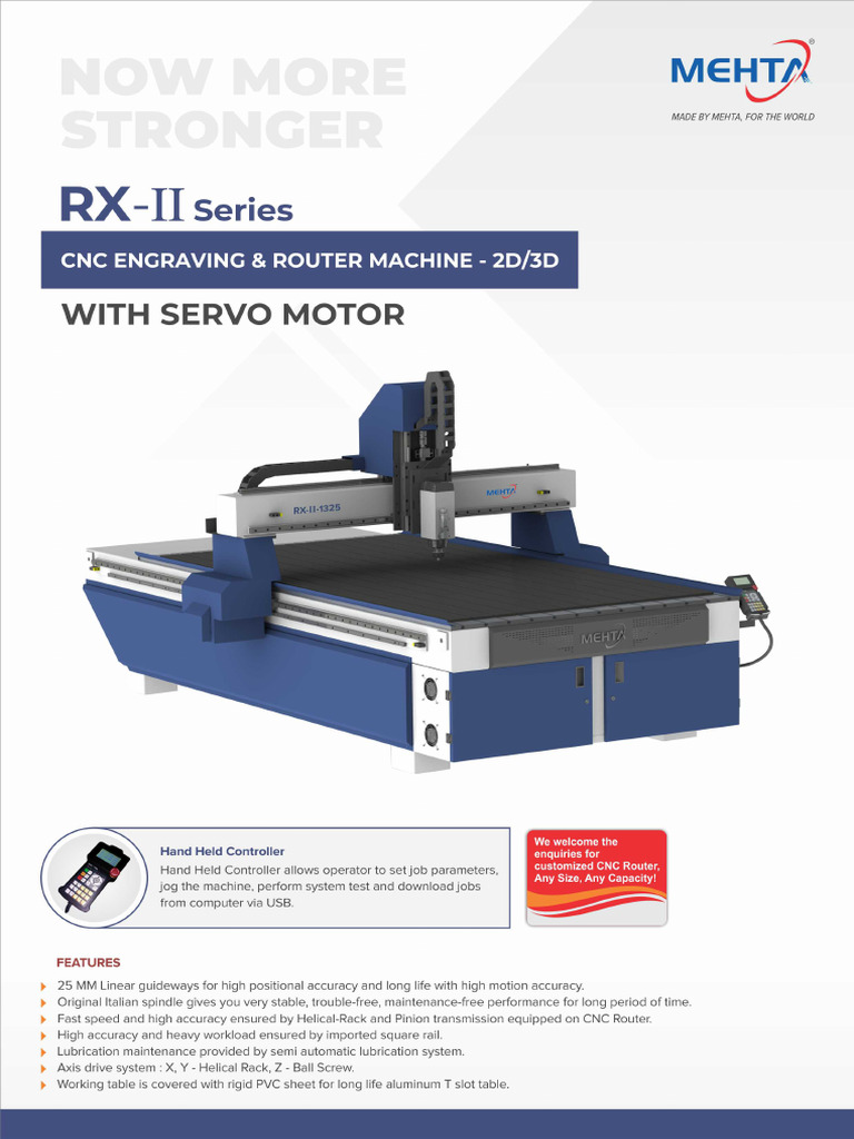 Mehta CNC - RX Catalogue | PDF