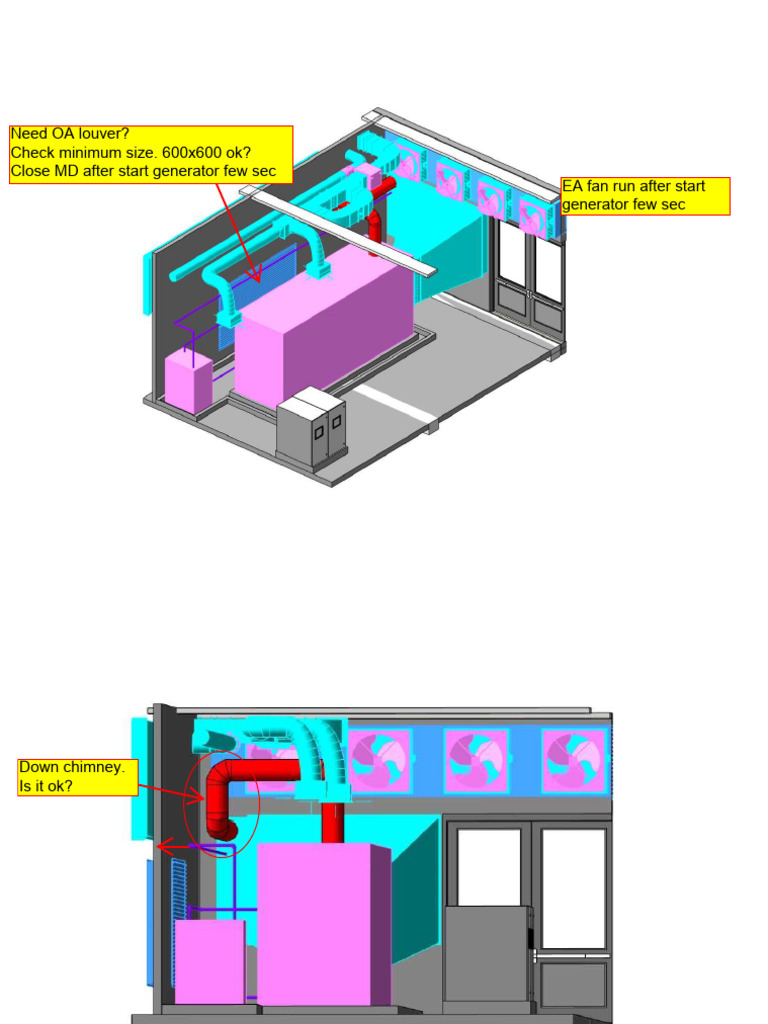 OA Louver and Generator Start Guide | PDF