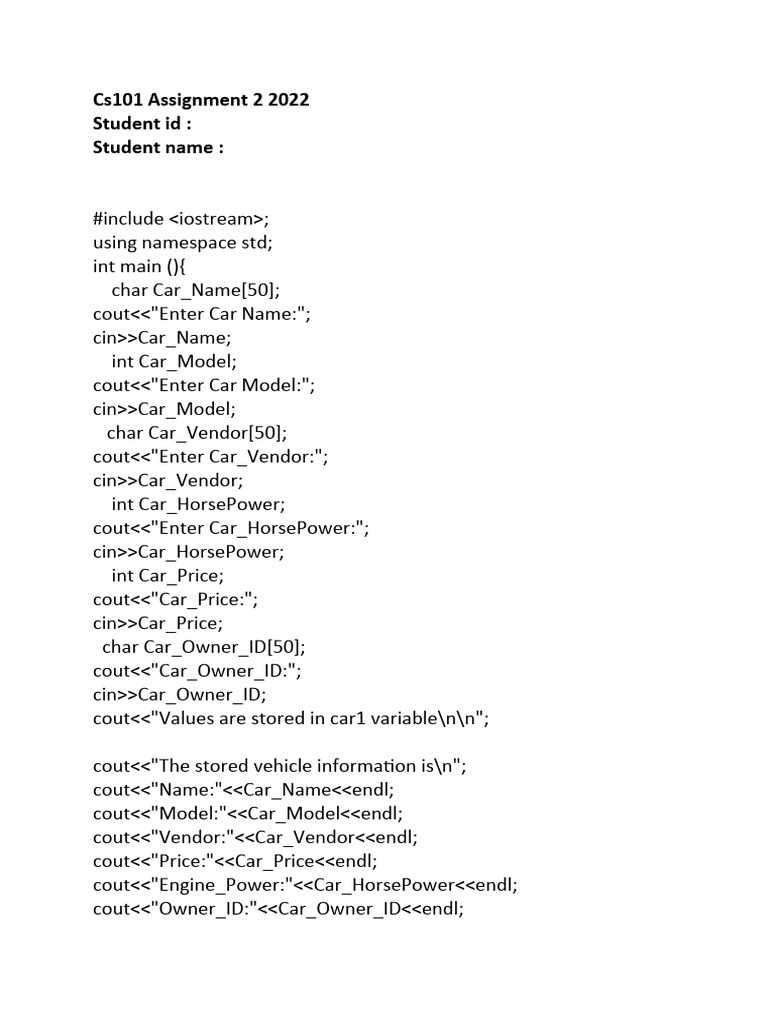 Cs101 Assignment02 Solution 2022 Pdf 