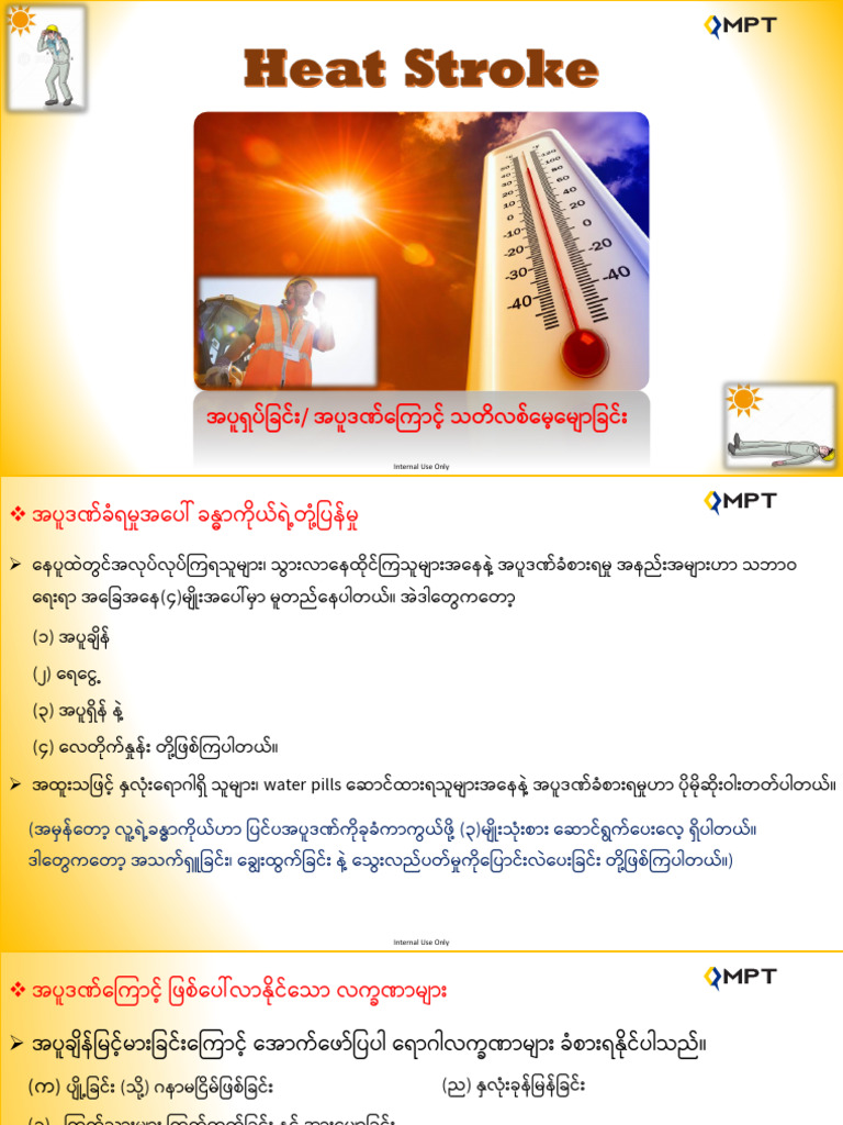 Heat Stroke Prevention - Awareness | PDF