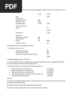 IGCSE Accounting Format Cheat Sheet | PDF | Expense | Income Statement