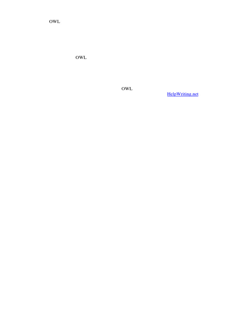 Purdue University Owl | PDF | Apa Style | Citation