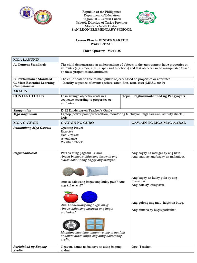 COT-Week 25 - 3rd - quarter-DLP-Maricon | PDF