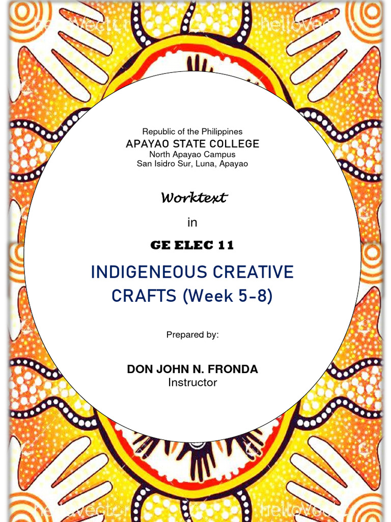 Indigenous Creative Crafts in Apayao | PDF | Basket Weaving | Pottery