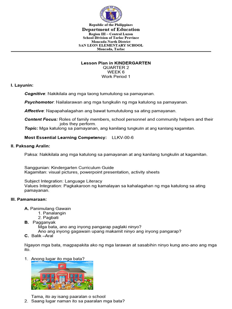 COT LESSON PLAN WEEK 16 2nd QUARTER | PDF
