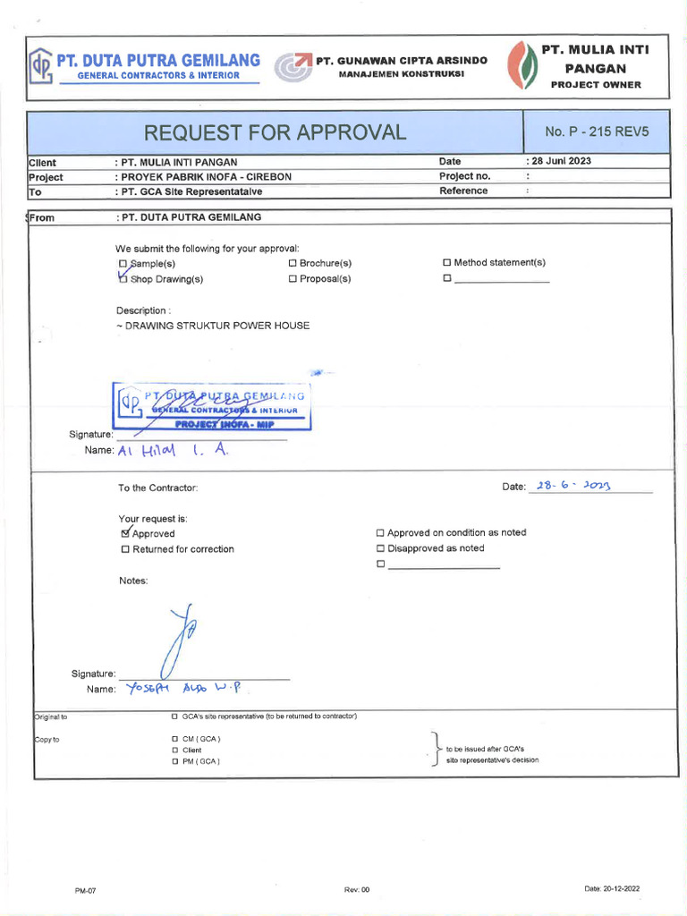 215-SD-Drawing Struktur Power House REV.05 | PDF