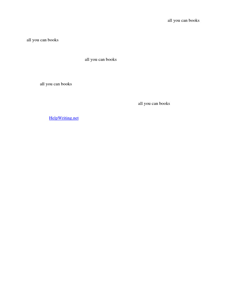 欢迎来到all You Can Books评论网站！ | PDF | Facebook | Books