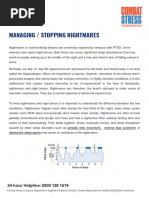 DBT Skills - Nightmare Protocol | PDF | Nightmare | Dialectical ...