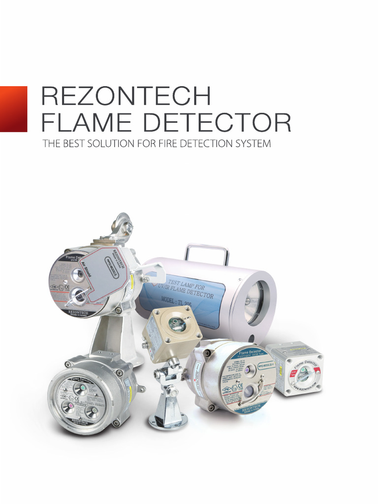 Flame Detector Catalogue - Rezontech | PDF