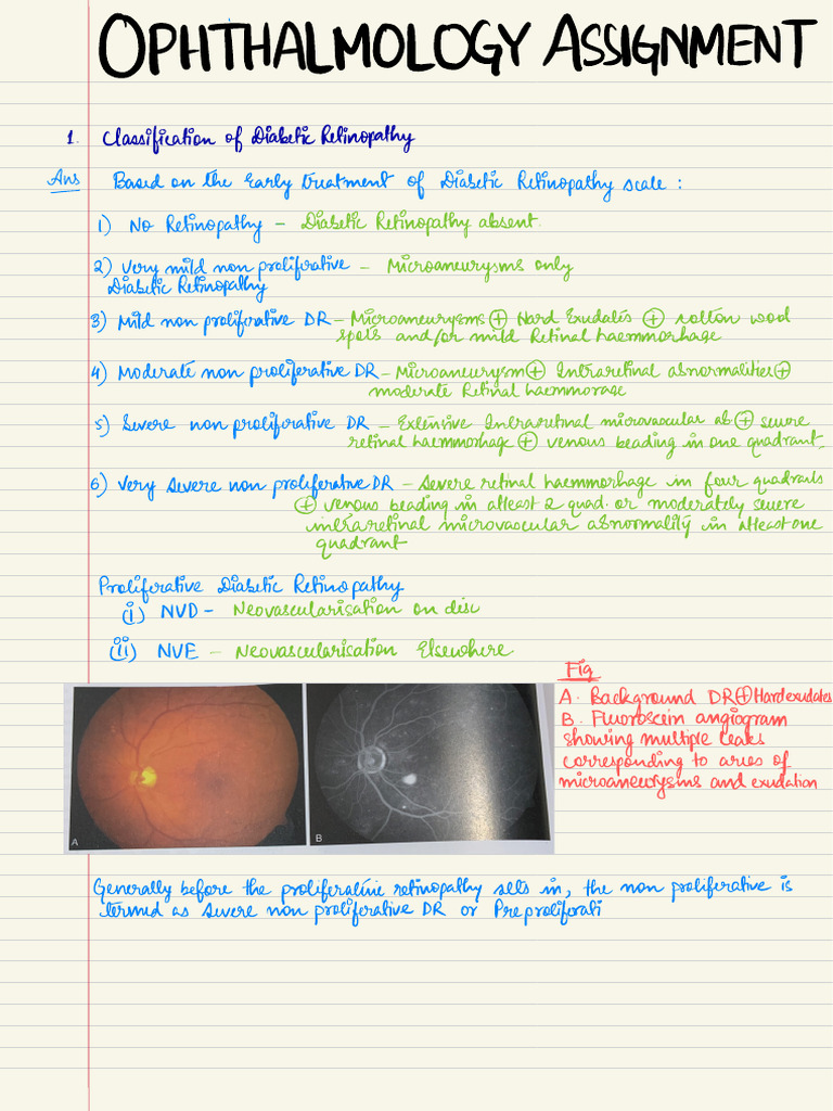 Diabetic Retinopathy | PDF | Ophthalmology | Visual System Diabetic Retinopathy | PDF | Ophthalmology | Visual System