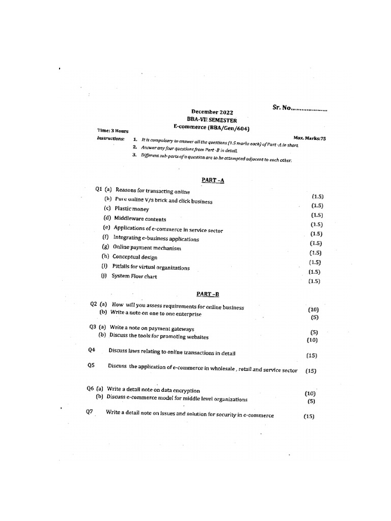 E Commerce | PDF