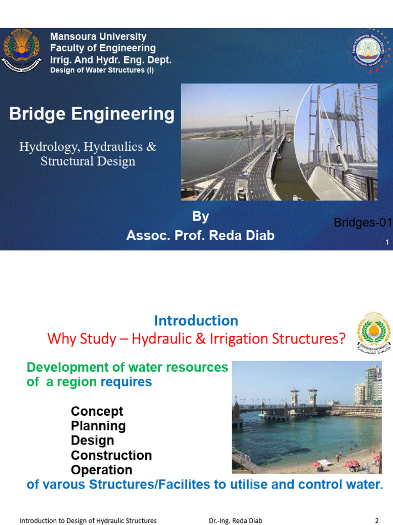 01 Bridge Engineering Introduction | PDF | Bridge | Architectural Elements