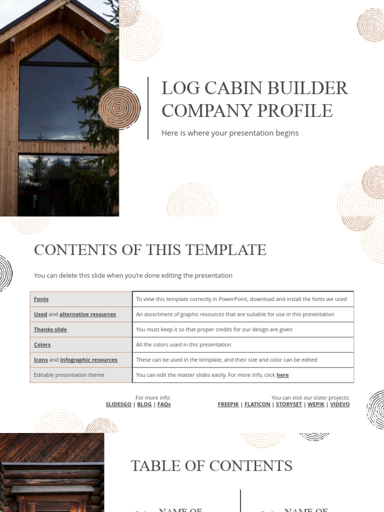 Log Cabin Builder Company Profile | PDF | Planets | Solar System