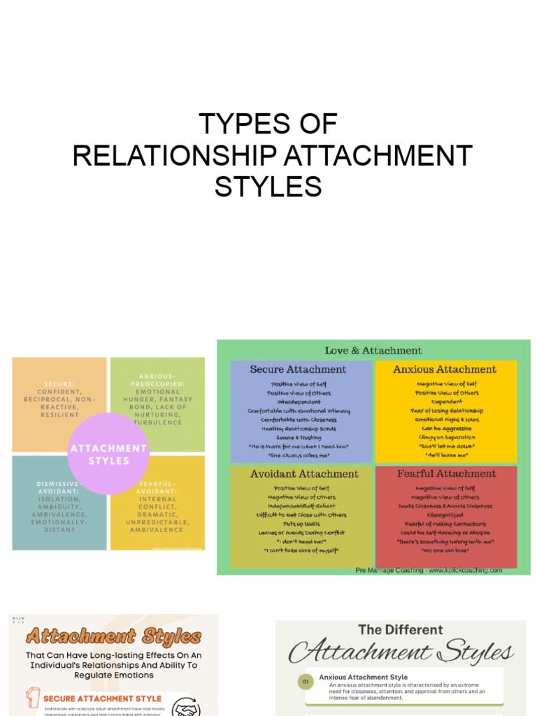 Relationship Attachment Styles | PDF
