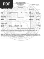 Sol Fee Receipt | PDF