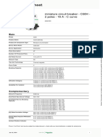 Acti9 NG125L Circuit Breaker Specs | PDF | Electric Power | Electronics