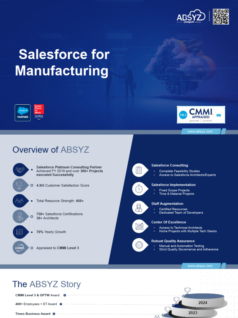 Salesforce Solutions for Manufacturing | PDF | Consultant | Computing