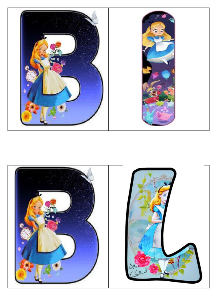 Alphabet Alice | PDF