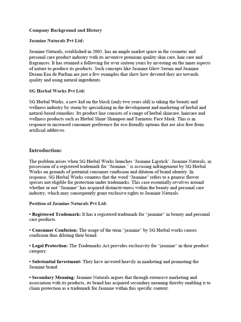 BL Report | PDF | Trademark Distinctiveness | Trademark