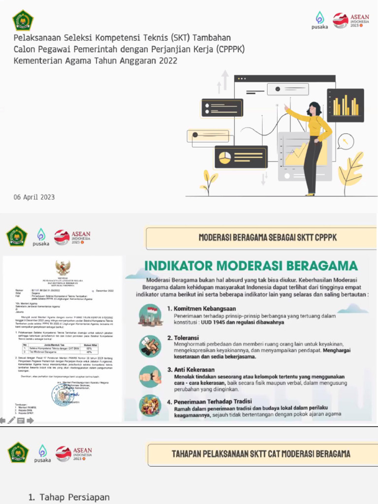 PETUNJUK Teknis PELAKSANAAN SKTT CPPPK 2023 | PDF