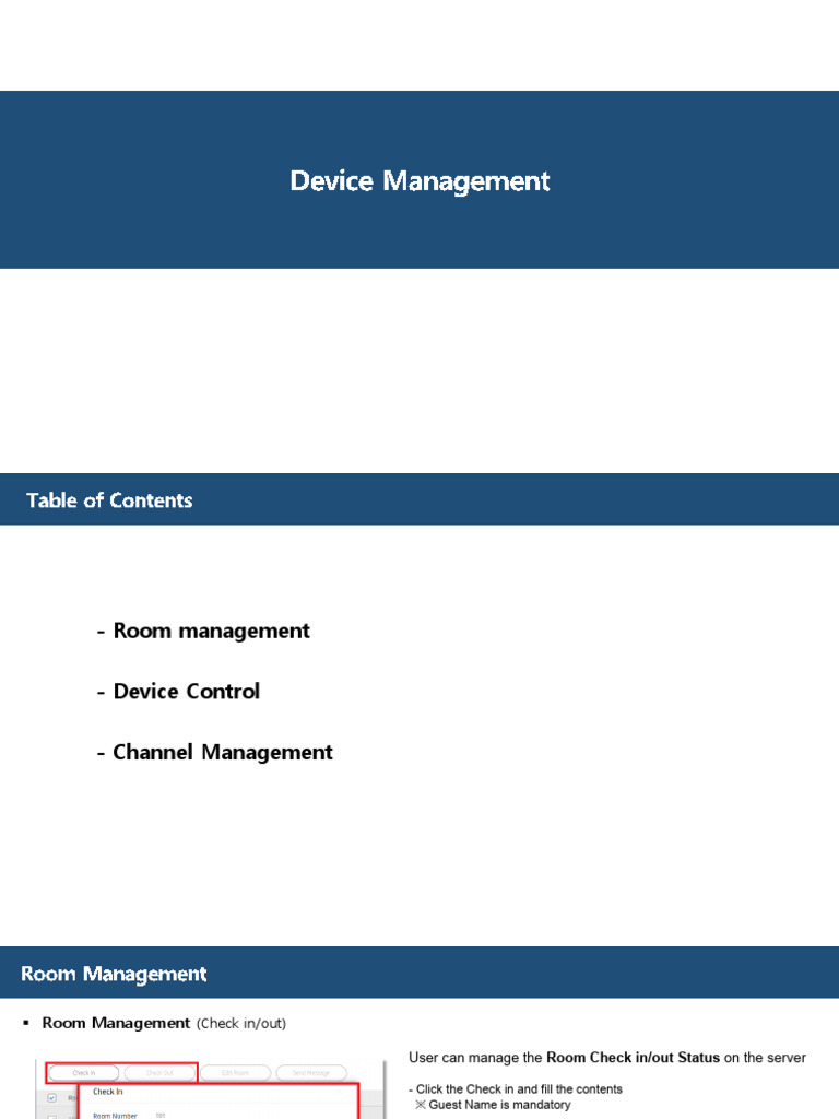 Hotel Room & Device Management | PDF | Computer File | Zip (File Format)