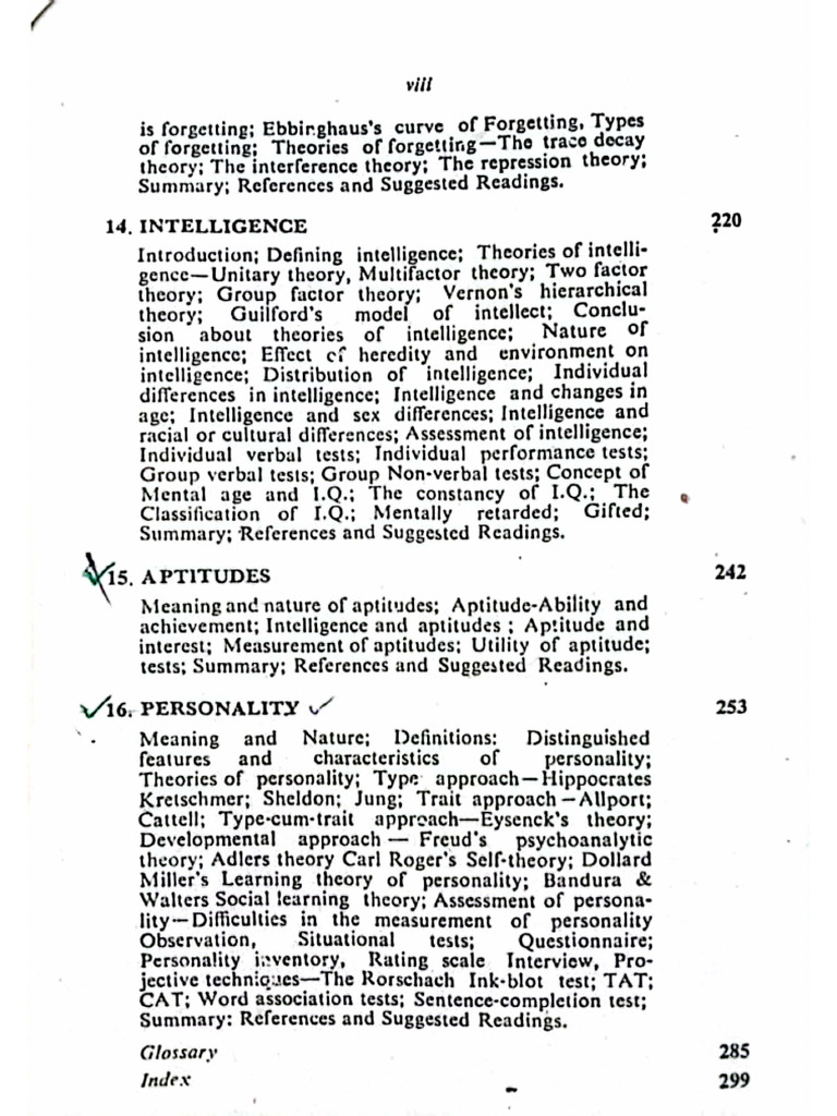 Intelligence and Aptitude | PDF