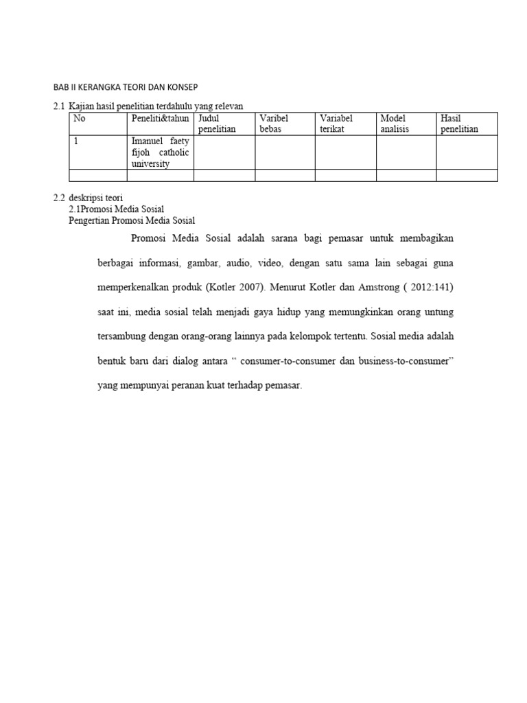 Dimensi dan Jenis Promosi Media Sosial | PDF | Komputer