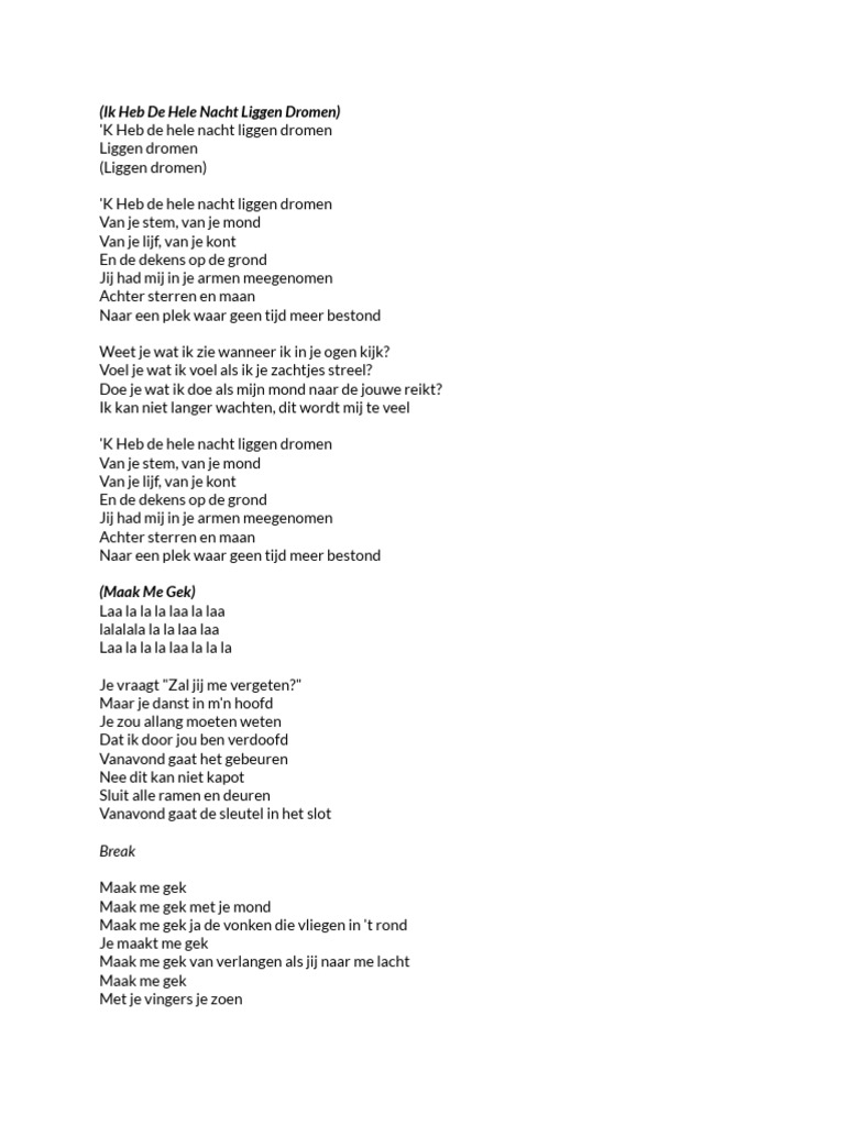 Polonaise Blok - Deel 1 - Tekst | PDF