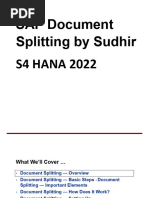 Document Splitting Configuration | PDF | Debits And Credits | Clearing ...