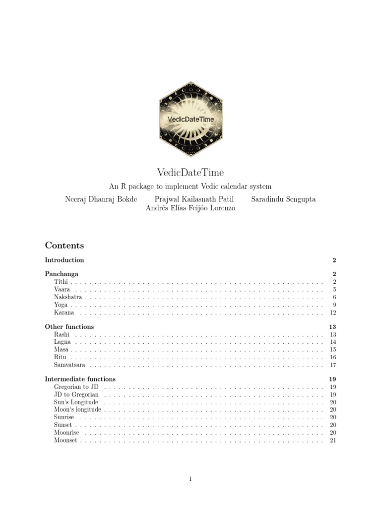Vedic Date Time | PDF | Zodiac | Calendar