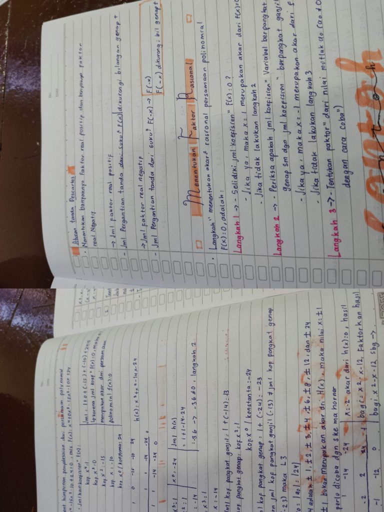 Catatan Matematika Minat | PDF