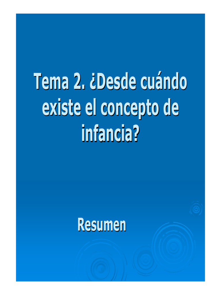 DEI U1 Resumen T2 Rev | PDF | Educación de la primera infancia